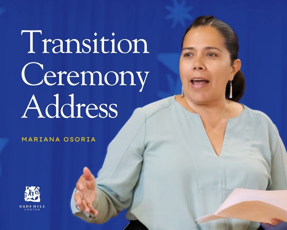 Mariana Osoria Transition Ceremony Address to GHC Parents